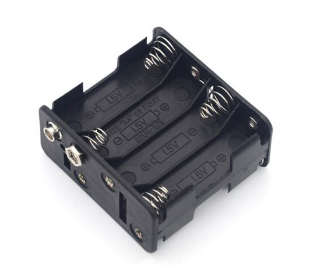 Battery Holder for 8 x AA Cell (12 Volt) with 9V Snap Terminal US Stock ...