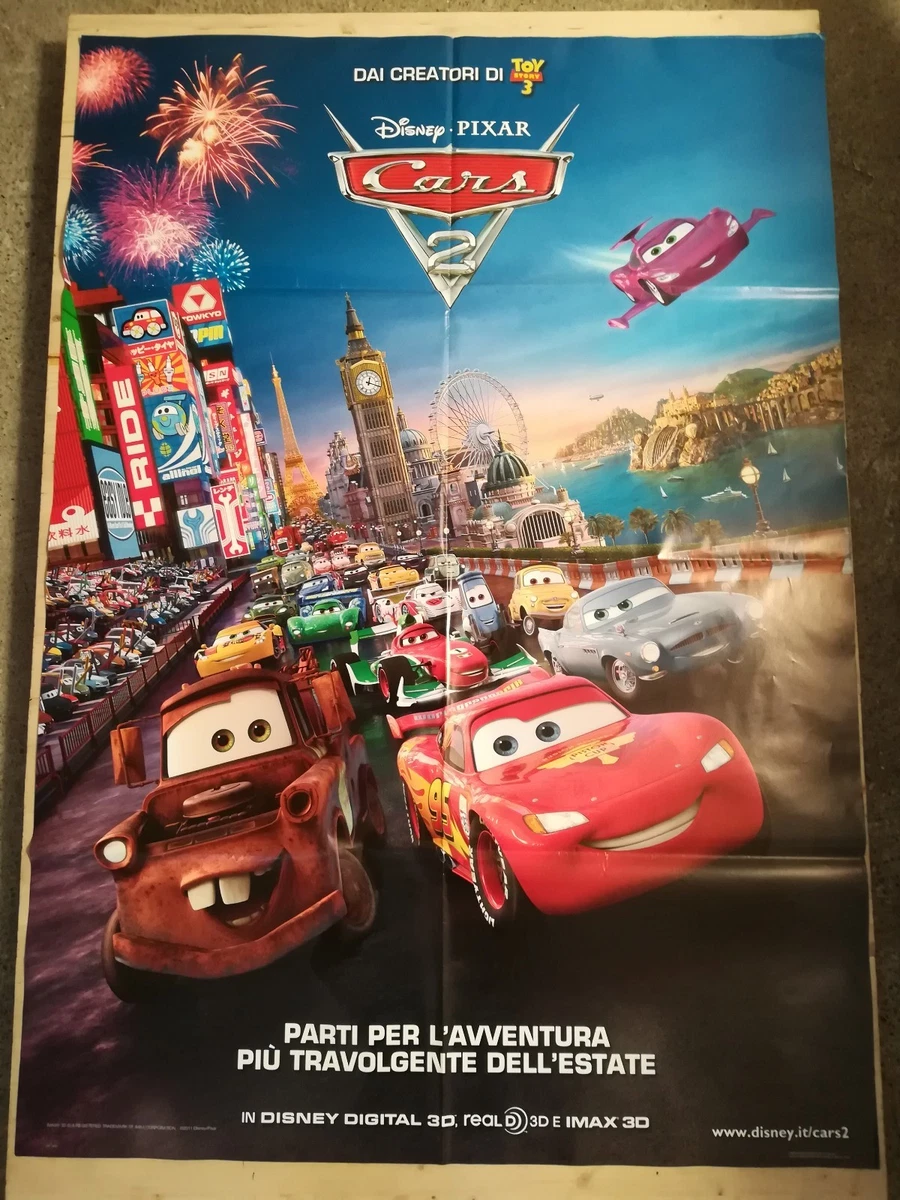 Pixar Cars 2 Poster