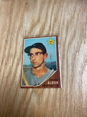 1962 Topps Baseball George Alusik Detroit Tigers Rookie Card #261 | eBay