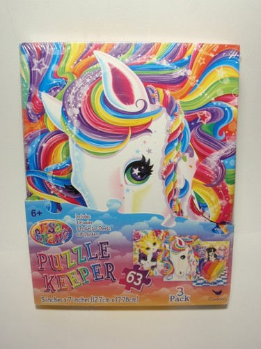 2014 Lisa Frank Horse Puzzle Keeper: Puzzles, Stickers, Protector ...
