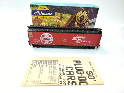 ATHEARN HO SFRB 5642 SANTA FE 50' PLUG DOOR BOX CAR #1325 | eBay