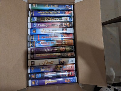 Lot of 13 different Kids VHS Tapes | eBay