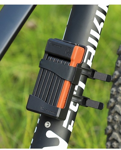 WEST BIKING Compact Folding Bicycle Lock Anti-theft Chain Lock | eBay