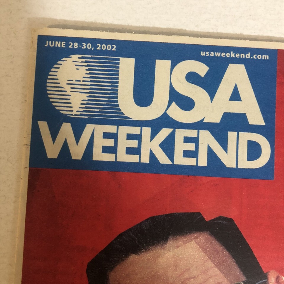 June 2002 USA Weekend Magazine Science Not Fiction Men In Black Will ...