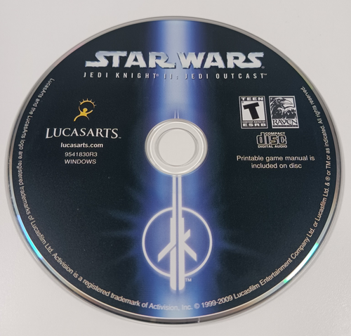 Star Wars Jedi Knight 2: Jedi Outcast - PC/CD ROM - Disc Only | eBay