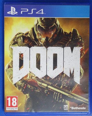 Doom - Sony PlayStation 4 PS4-Game, Case, Cover Art, Insert-Region 2 | eBay