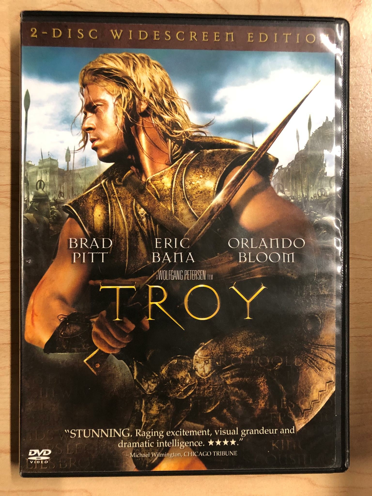 Troy (DVD, 2004, 2-Disc Widescreen) - J1231 | eBay