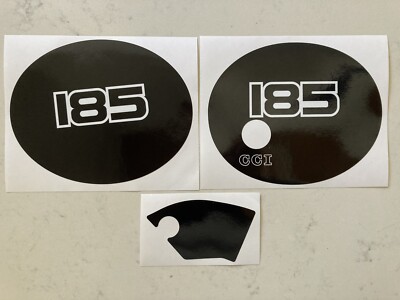 Suzuki 1982 ER185 Background Race-Plates Decal Set/ Sticker Kit | eBay ...
