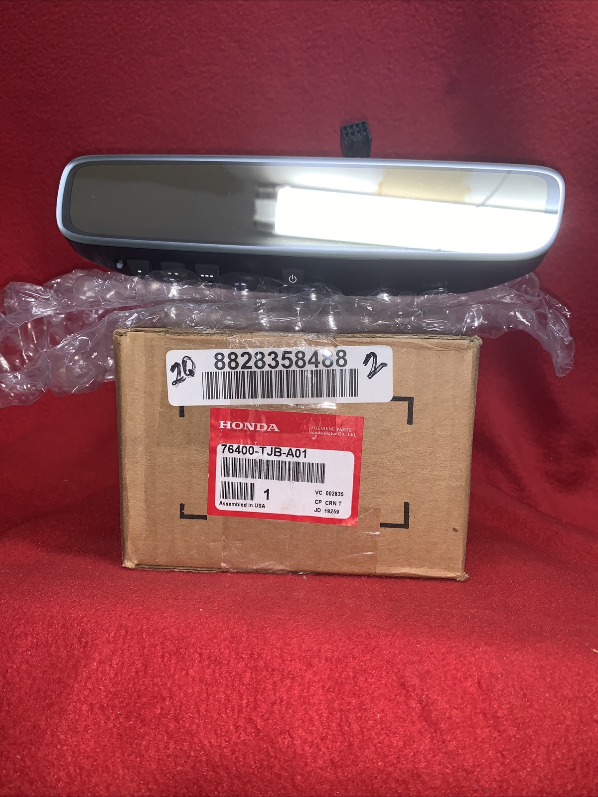 Acura RDX Interior Rear View Mirror Day/night 76400-tjb-a01 OEM 19-20 ...