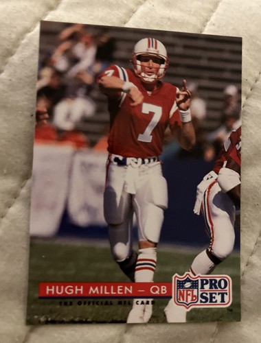 1992 Pro Set Football Card #248 Hugh Millen | eBay