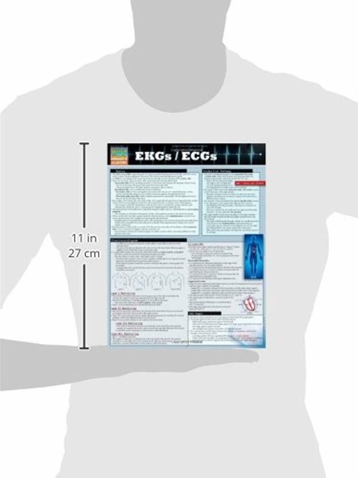 EKG/ECG Quick Study Guide | eBay