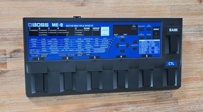 BOSS ME-8 Electric Guitar Multiple Effects Processor Pedal Board | eBay