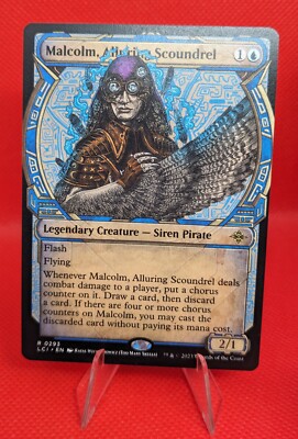 MTG Malcolm, Alluring Scoundrel Showcase 293 Lost Caverns of Ixalan ...