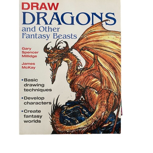 Draw Dragons & Fantasy Beasts Soft Cover Book | eBay