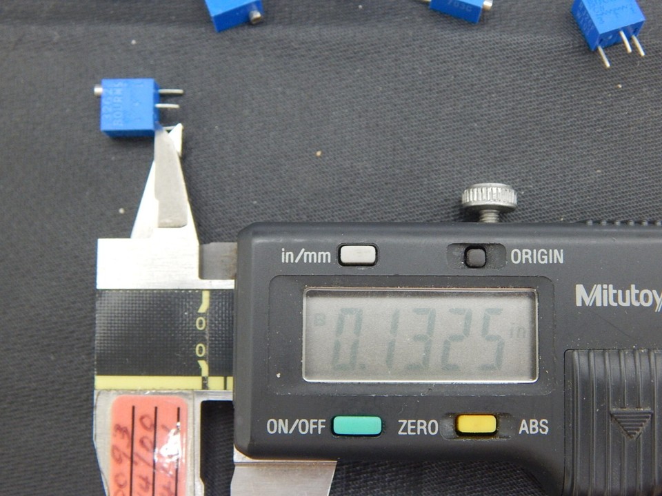 BOURNS RJ26FW103 TRIM Resistor 10K Ohm TRIM POT - LOT OF 25 TRIMMER'S ...