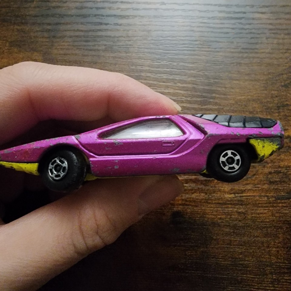 Matchbox Lesney Superfast No.75 Alfa Carabo Pink Purple 1970 Car | eBay