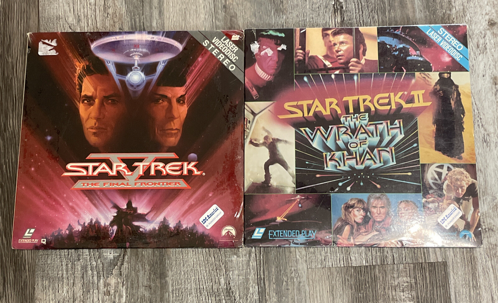 LOT OF 2 - STAR TREK - LASER VIDEO DISCS - New…Sealed…. | eBay