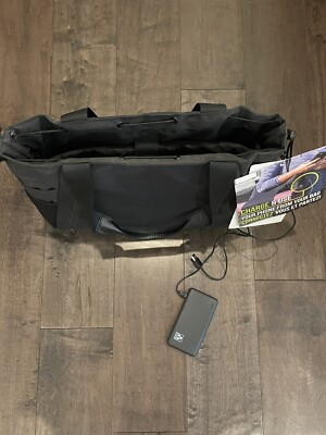 M Edge Tech Tote 2 - NWT - Built In Batter Charger To Power Your Phone ...