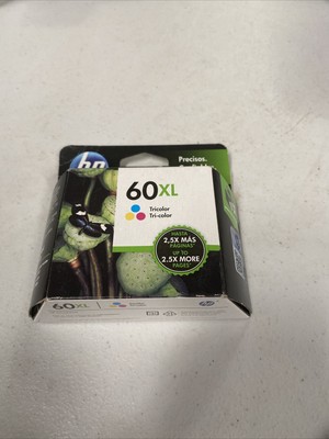 HP CC644WN 60XL Tri-Color D1660 2500 2530 2545 2560 2660 2680 Exp 12/ ...