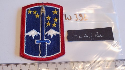 USA Abzeichen 172 Inf Bde Original 1 Stück (w392) | eBay