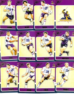 2009 NRL Select Classic Common 12 card team set - Melbourne storm | eBay