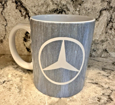Mercedes Benz Letter & Logo Coffee MUG 10 oz Car Tea Gift Truck SUV Cup ...