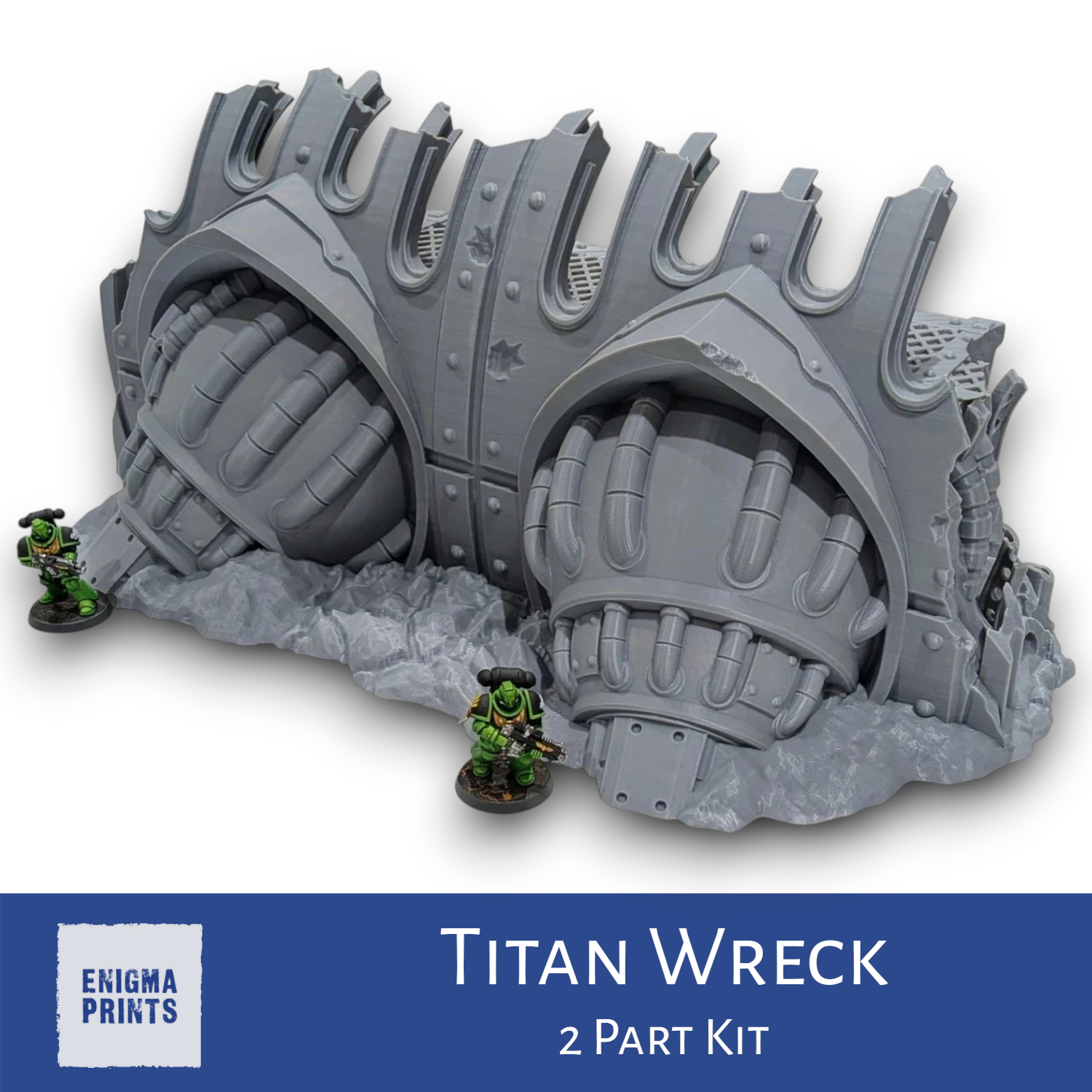 Titan Wreck | Plains of Tursk | Imperial Terrain Scenery for Tabletop ...