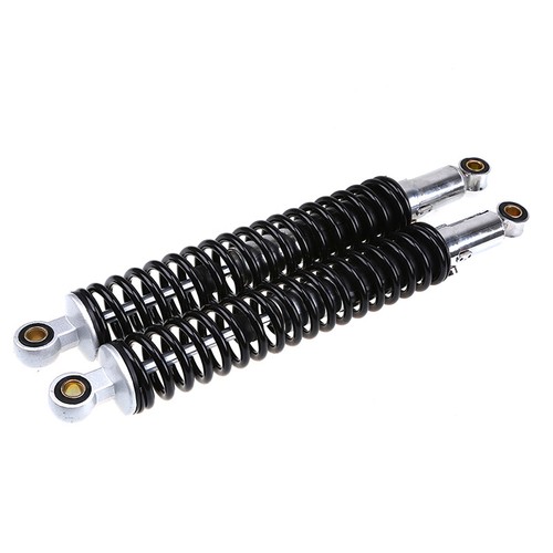 15.75"/400mm Rear Shock Absorbers Round Suspension Fits for Yamaha For ...