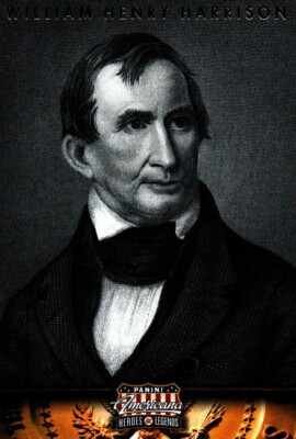 #9 William Henry Harrison, President Trading Card | eBay