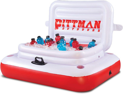 Inflatable Floating Ice Chest Large Floating Beverage Cooler for Pool ...