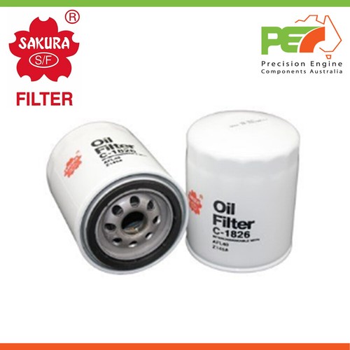 New * SAKURA * Oil Filter For NISSAN LEOPARD Y31 2L V6 Petrol VG20E ...