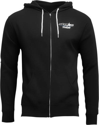Thor Dirt Bike Star Racing Champ Zip-Up Fleece - Black | eBay