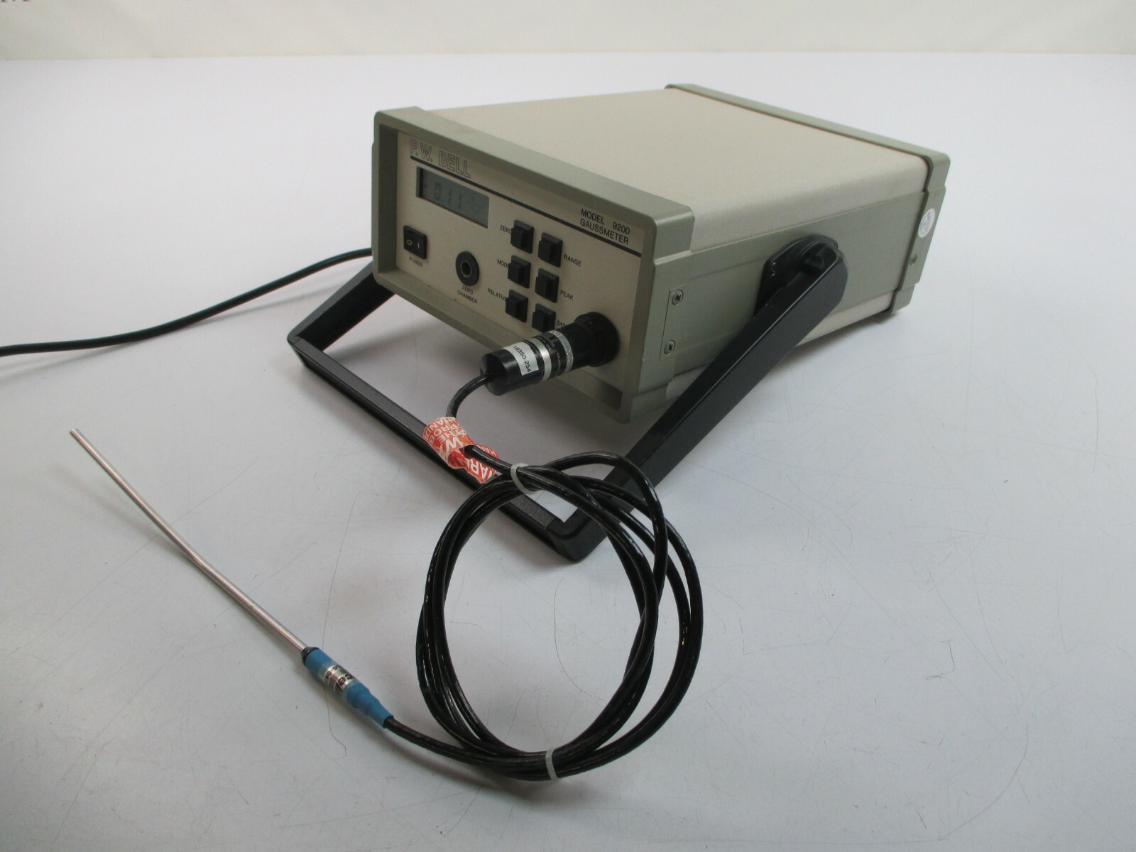 F W Bell 9200 Gauss Tesla Magneto Meter Tester Ndt Magnetic Sypris F W