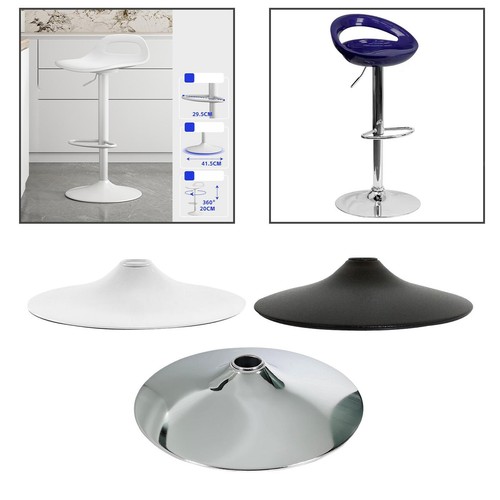 Replacement Pub Bar Stool Base Mount Plate Metal Iron Sturdy Replace ...