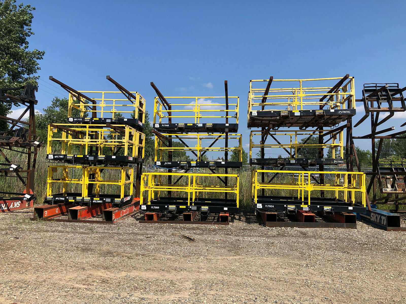 JLG Telehandler Work Platform Forklift Man Basket (4' X 8') SkyTrak | eBay