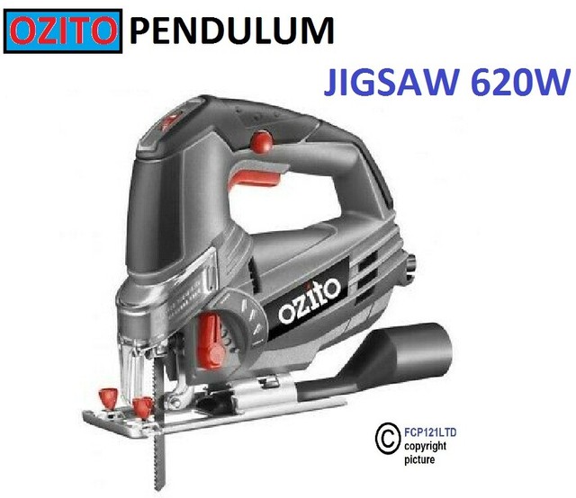 Ozito 400w Jigsaw Adjustable Speed Dust Extraction Port Jsw-4000u for ...