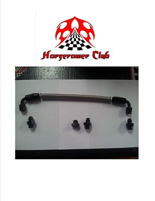 LS1 Crossover Fuel Rail Line Kit -8an x -8 ORB LS1 LS3 LS6 LS7 | eBay