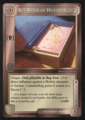 MECCG: Red Book of Westmarch [Ungraded] The Wizards Black Border Middle ...