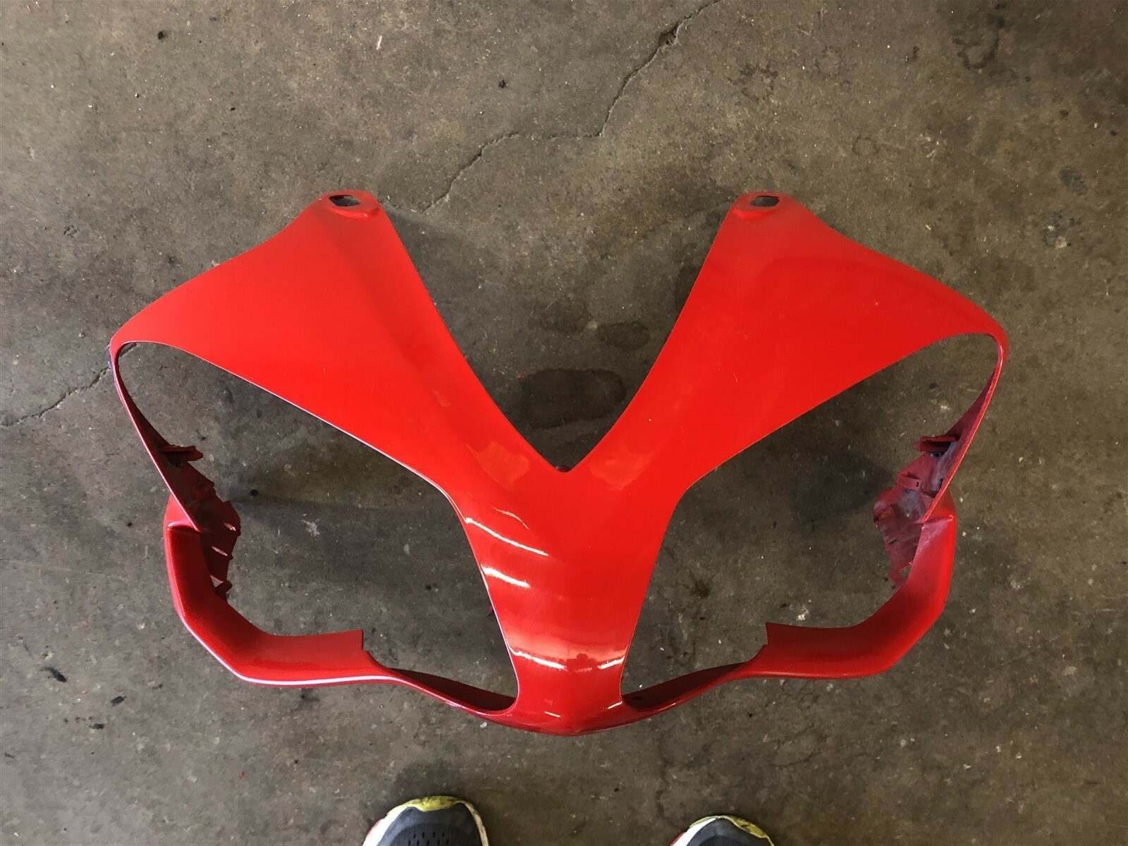 Yamaha YZFR1 YZF R1 07 08 2007 2008 Red Front Upper Headlight Nose ...