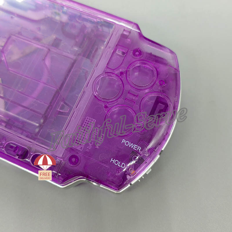 Full Housing Shell Portable Case Cover For Sony PSP 3000 PSP3000 Clear ...