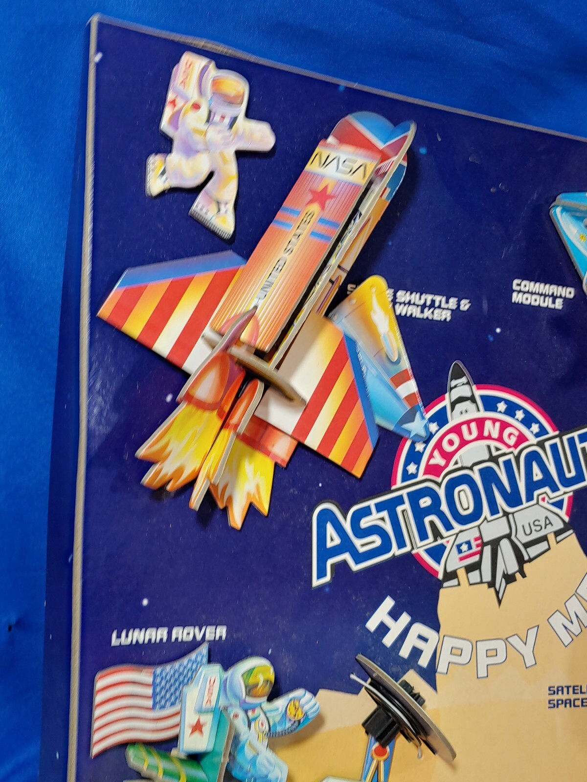 1991 Young Astronauts Space NASA McDonald's Happy Meal Store Display ...