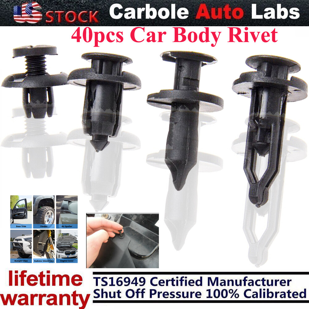 40pc Bumper Cover Fender Shield Clip Wheelhouse Liner Retainer For GM ...