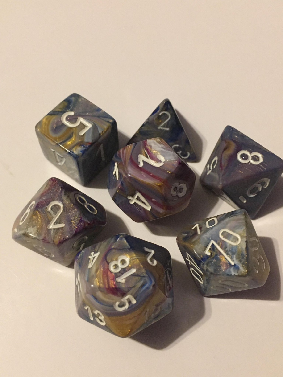 Chessex Festive Carousel DND Dice Set (7) | eBay
