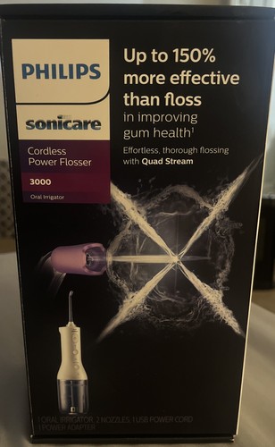 Phillips Sonicare Cordless Power Flosser 3000 NEW in sealed box | eBay
