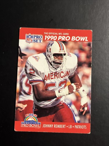 1990 Pro Set # 367 Johnny Rembert Pro Bowl New England Patriots C5 | eBay