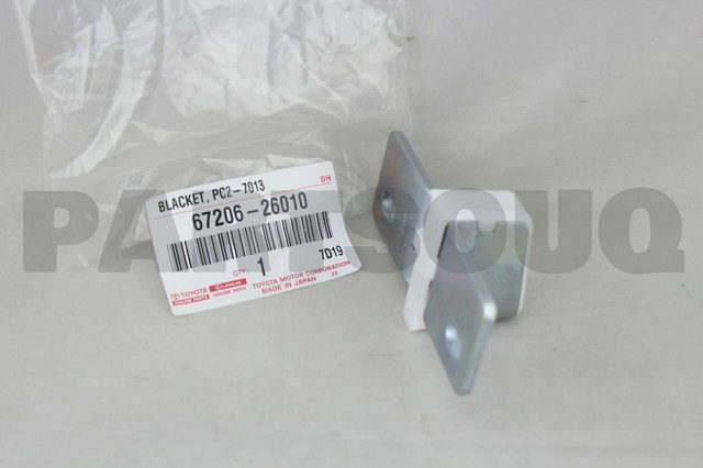 6720626010 Genuine Toyota Bracket Sub-assy Back Door Stopper 67206 ...
