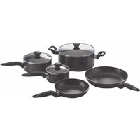 T-fal/wearever A838sa64 Mirro 10pc Cookware Set Black for sale online ...