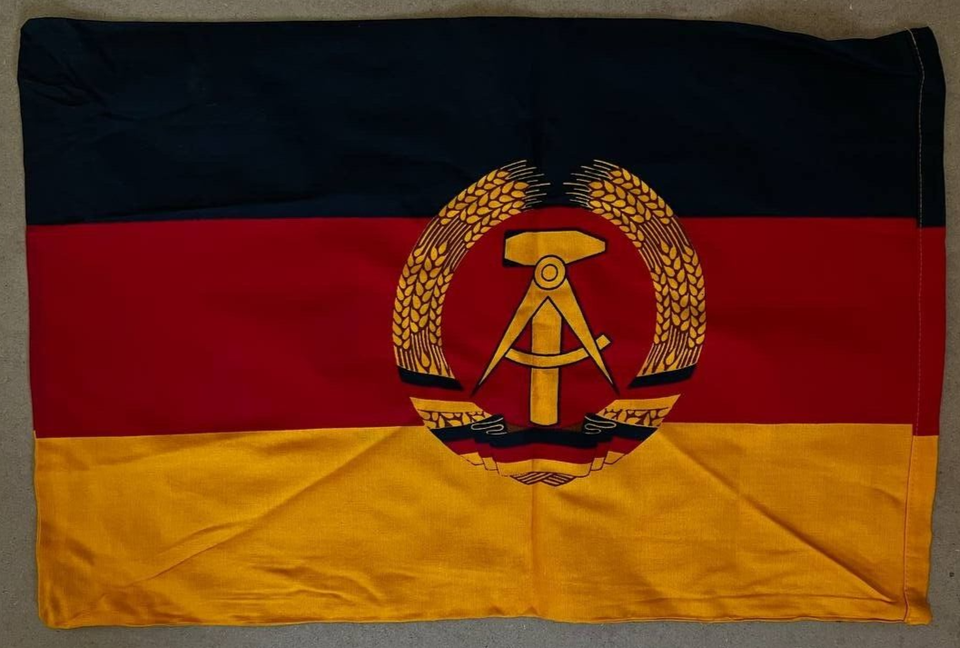 Original DDR GDR East German Cotton Flag Insize Double Sided | eBay