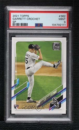 2021 Topps Image Variation Garrett Crochet #362 PSA 9 MINT Rookie RC | eBay