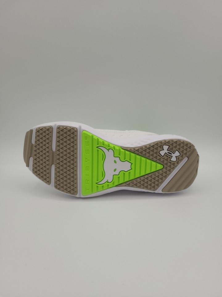 Under Armour Project Rock BSR 5 Women's Size 7 White Training Shoes ...